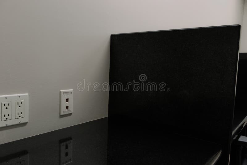 Example of Desk Space for Work or Accommodations Testing with Barrier ...