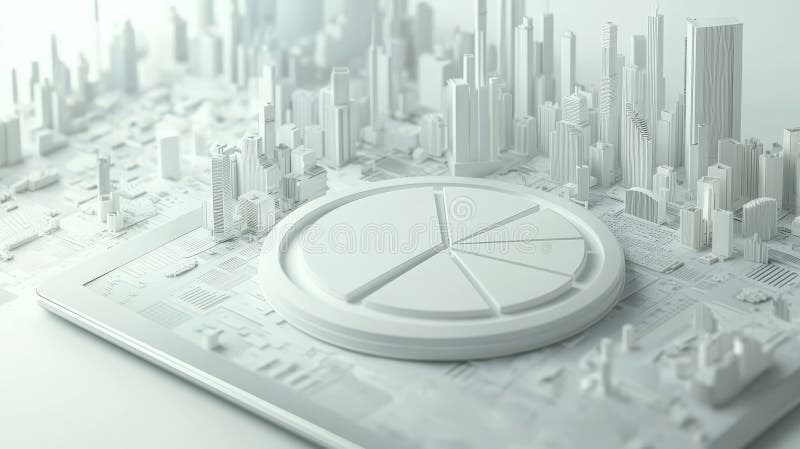 An Example of a Detailed Pie Chart Showing a Company S Revenue ...