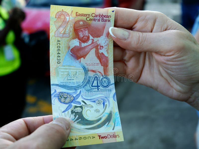 Example of Eastern Caribbean Currency Stock Image - Image of currency ...