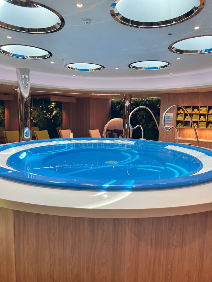 This is an Example of the Jacuzzi Pool on the Aida Cosma Ship Stock ...