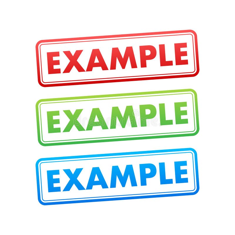 Example Stamp Word Stock Illustrations – 205 Example Stamp Word Stock ...