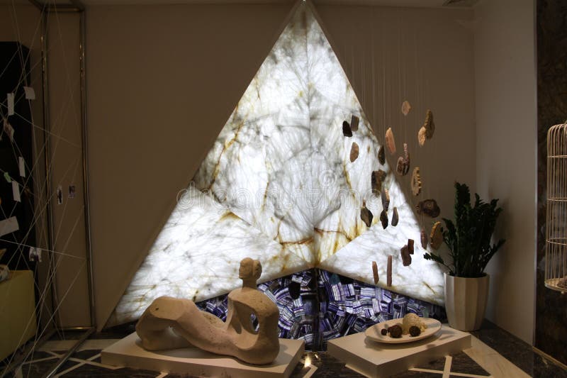 Background of Translucent Stone Technology in Stone Decoration ...