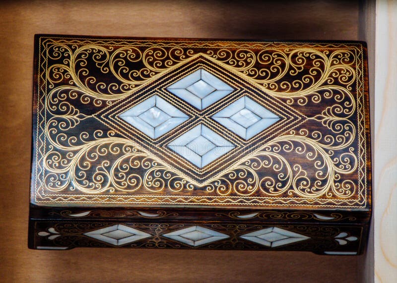 Example of Mother of Pearl Inlays Stock Image - Image of ancient, craft ...