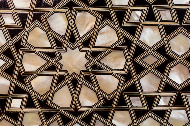 Example of Mother of Pearl Inlays Stock Photo - Image of antique ...