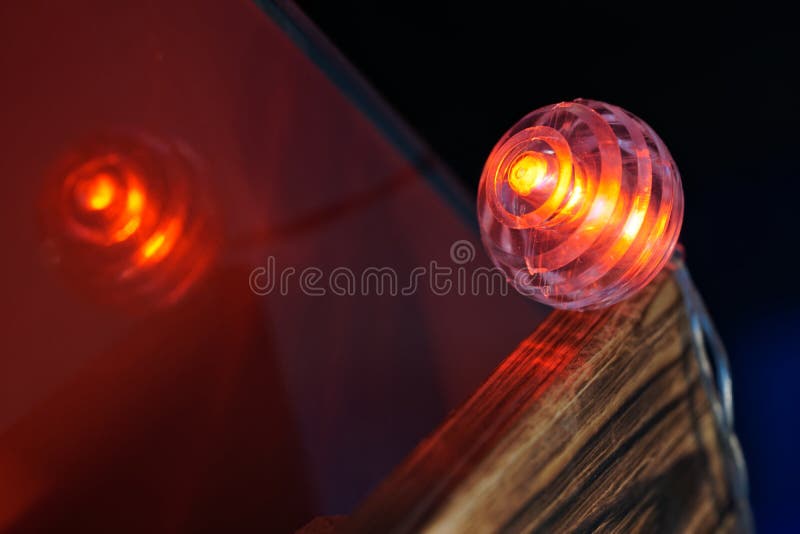 An Example of Mounting a Christmas Garland on Vertical Boards Near a ...