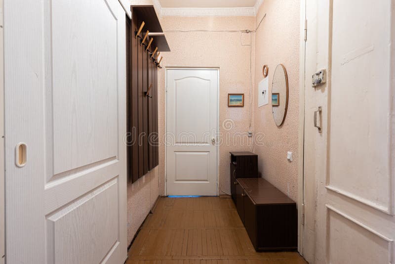 Example of Old Soviet Russian Poor Interior in Khruschev House Stock ...