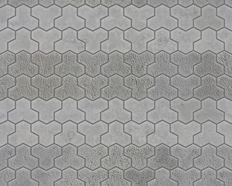 Geometric Paving Pattern Seamless Texture Stock Photo - Image of form ...