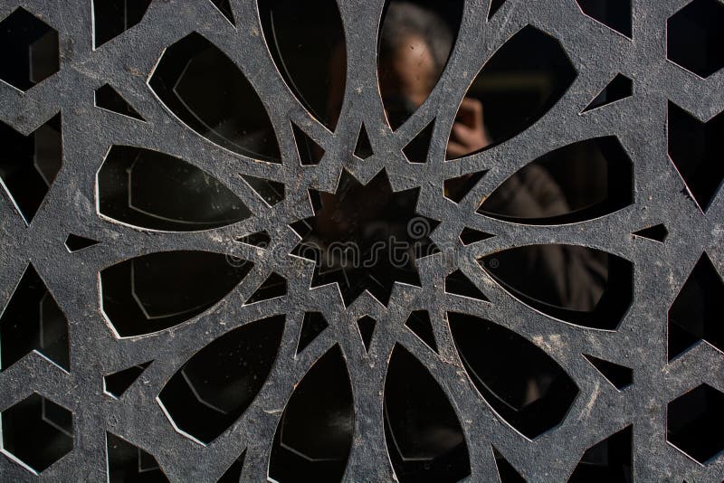 Example of Ottoman Art Patterns Applied on Metal Stock Photo - Image of ...