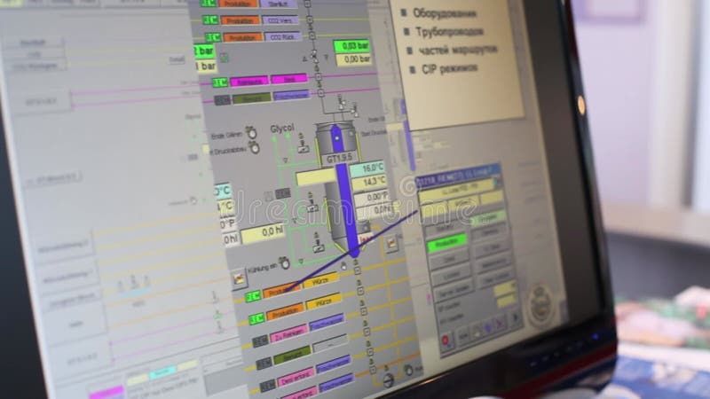 Example of Production Scheme Displayed on a Stock Video - Video of ...