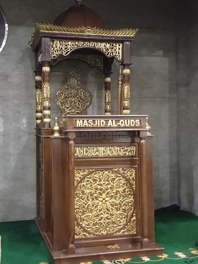 Example of a Pulpit / Podium for Giving Lectures / Speeches in the Room ...