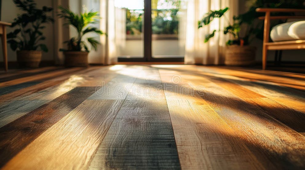 Example of Ready-made Vinyl Flooring for Interior Design Stock Photo ...