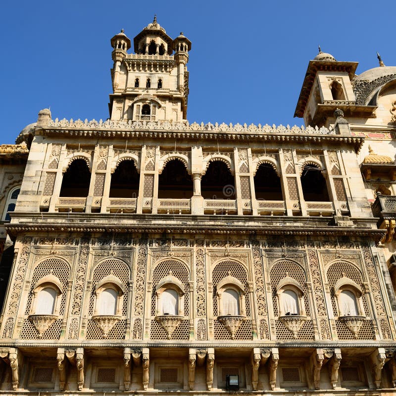 Example of Richly Decorated Indian Architecture Stock Photo - Image of ...