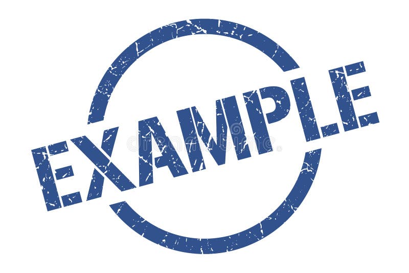 Example stamp stock vector. Illustration of seal, peeler - 136953336