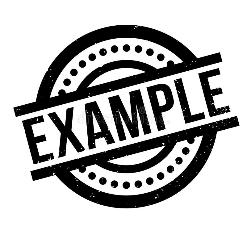 Example rubber stamp stock illustration. Illustration of project - 84906823