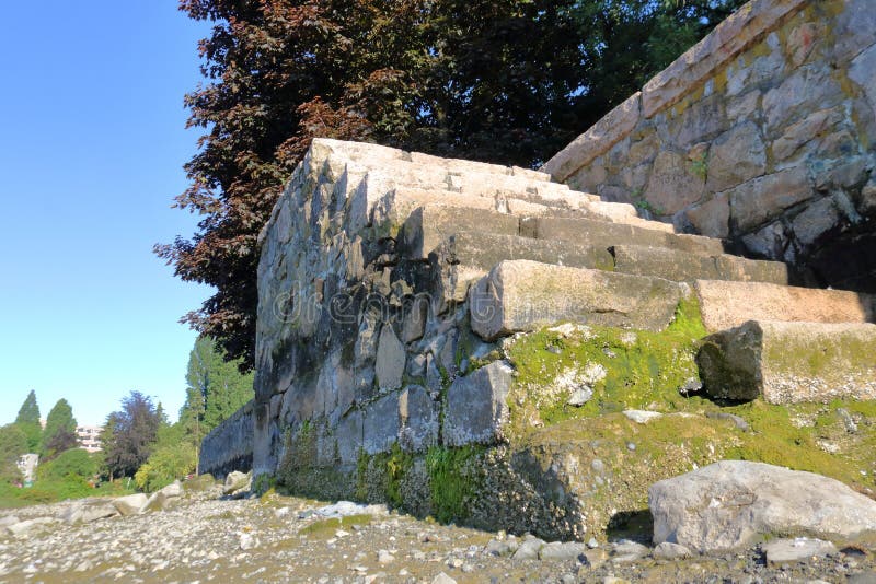 Crumbling City Infrastructure Stock Image - Image of british, steps ...