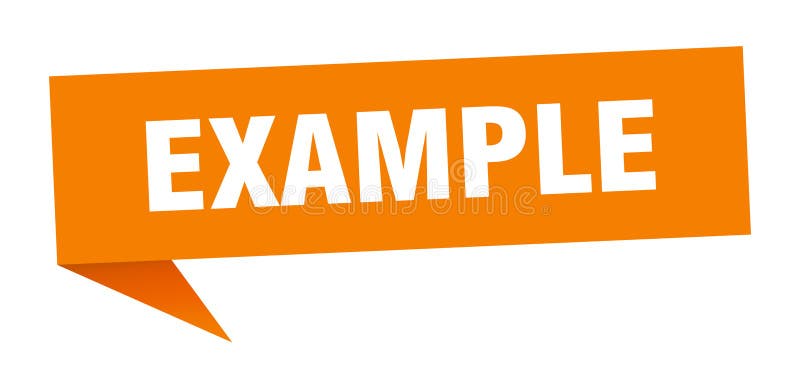 Example Sign Stock Illustrations – 9,363 Example Sign Stock ...