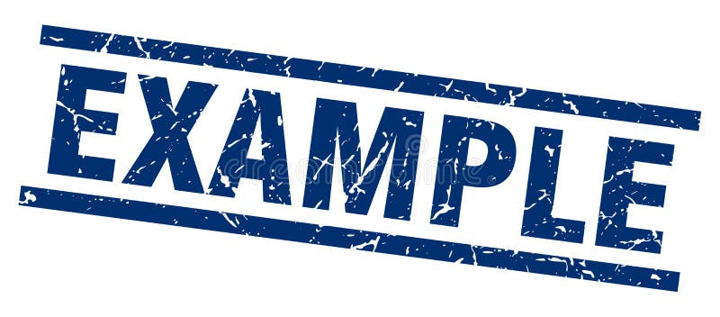 Example Stamp Clipart
