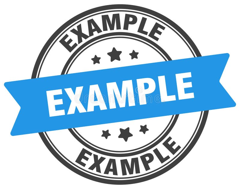 Example Sign Stock Illustrations – 9,378 Example Sign Stock ...