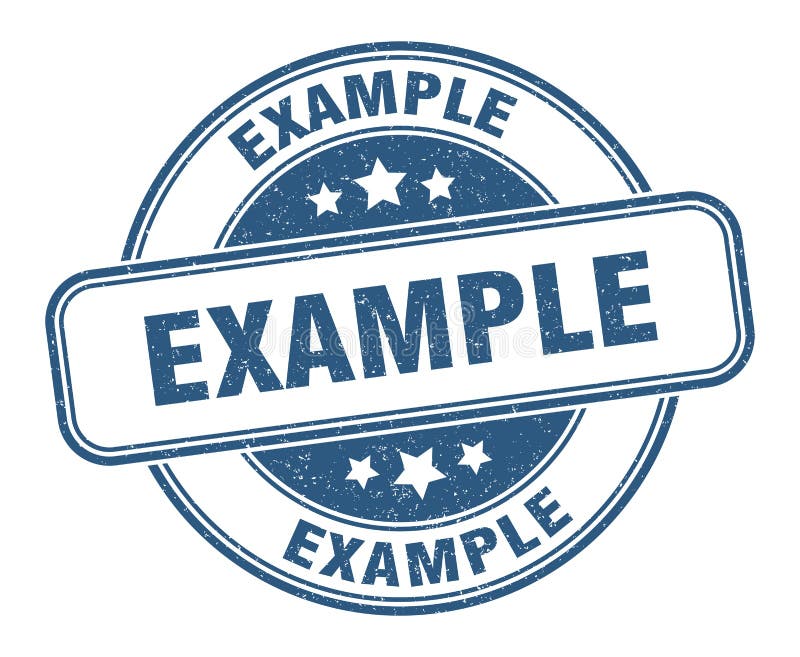 Example Blue Stamp Stock Illustrations – 228 Example Blue Stamp Stock ...