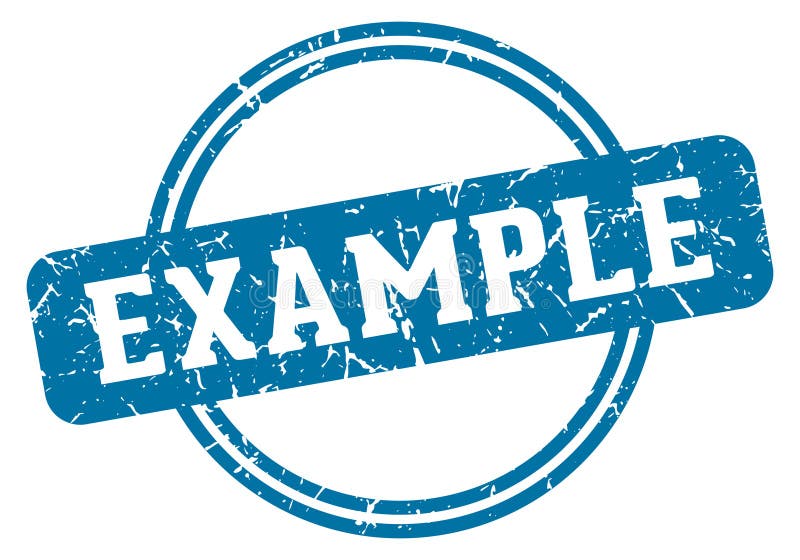 Example stamp stock vector. Illustration of design, vignette - 349492922