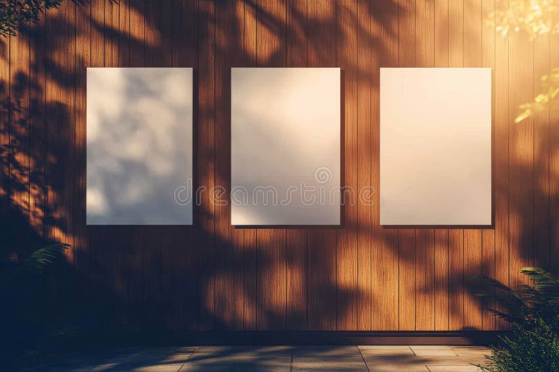 An Example of Three City Roll-up Banners for a Commercial Ad on the ...