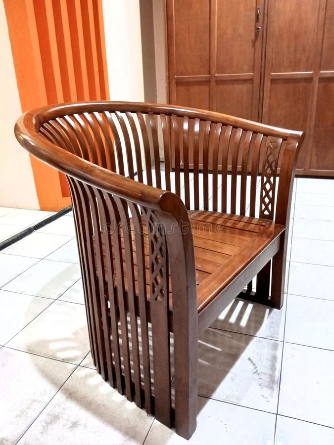 Example of a wooden chair stock image. Image of chair - 266201031