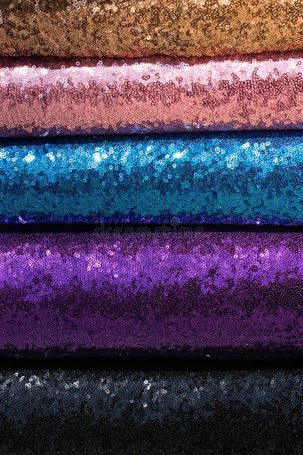 Examples of Bright Fabric of Various Color Stock Image - Image of ...