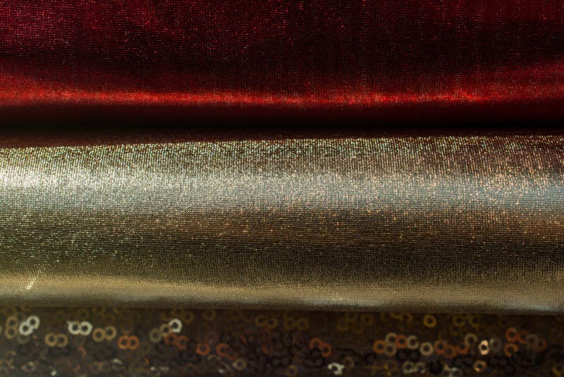 Examples of Bright Fabric of Various Color Stock Image - Image of ...