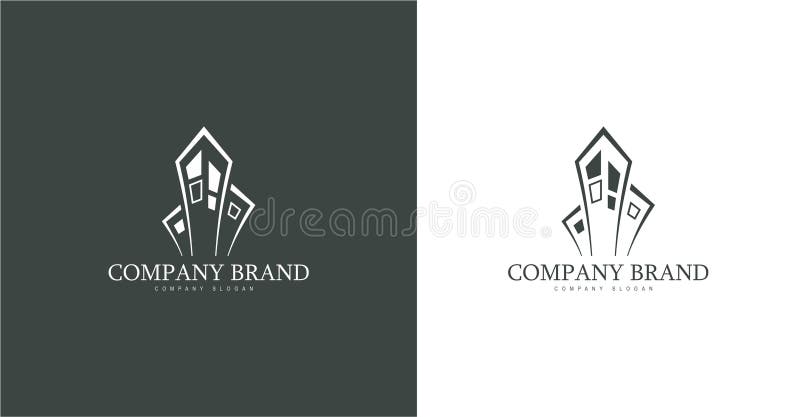 Multi-storey building icon stock illustration. Illustration of game ...