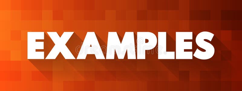 Examples Text Quote, Concept Background Stock Illustration ...