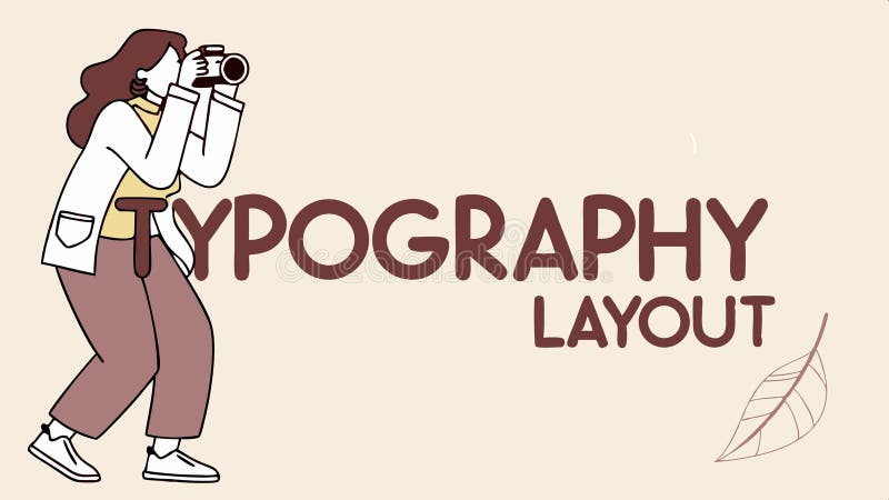 Typography Layout Examples, Text Design Templates, Font Arrangement ...