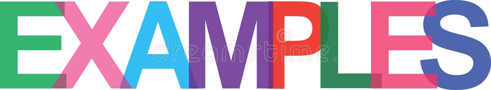 Word Examples Stock Illustrations – 444 Word Examples Stock ...