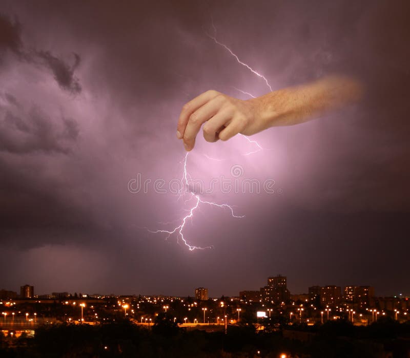 Exasperación de dioses imagen de archivo. Imagen de tormenta - 13558215