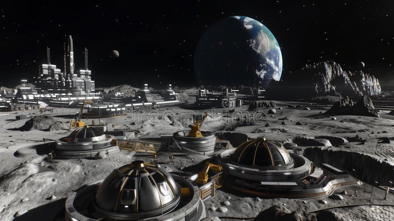 Excavation Begins at a Lunar Regolith Refinery, Highlighting Advanced ...