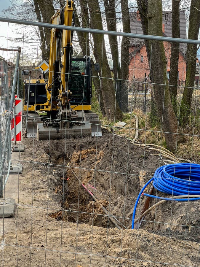 Excavation for the Construction of a Sanitary Sewage System in the ...