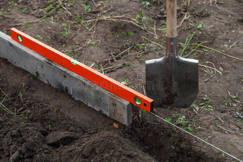 Excavation work stock photo. Image of mechanics, clear - 15085098