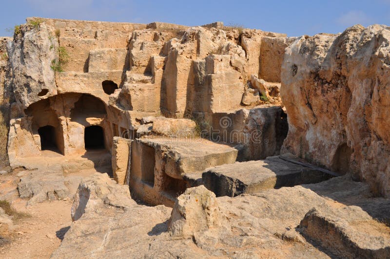 Excavations in the Ancient Land Stock Image - Image of archaeological ...