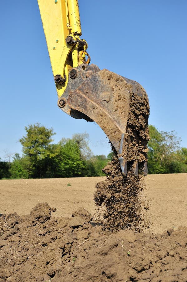 Excavator stock image. Image of hydraulic, excavate, excavator - 20868341