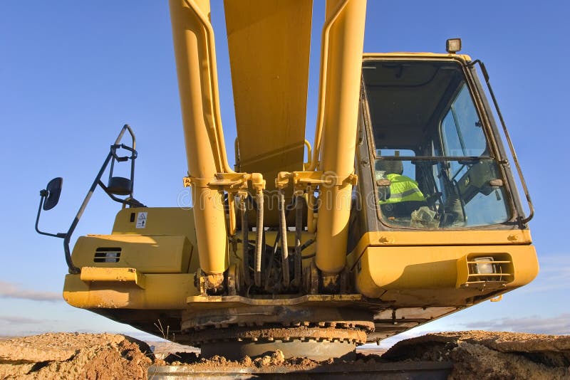 Excavator stock photo. Image of construction, earth, digger - 3437826