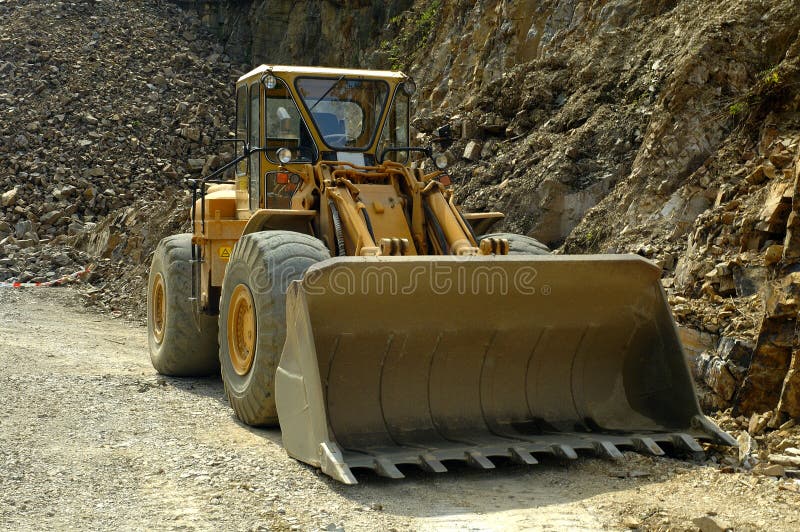 Excavator stock image. Image of backfiller, excavator, iron - 693365