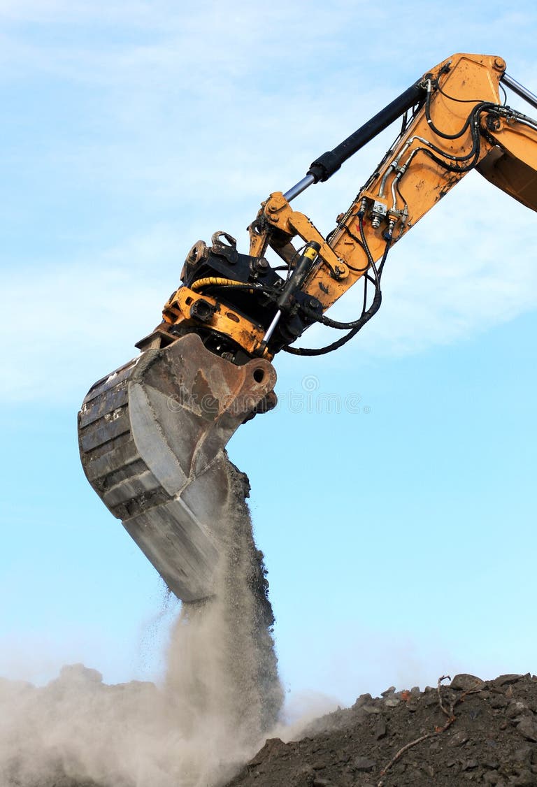 777 Excavator Arm Scoop Digging Stock Photos - Free & Royalty-Free ...