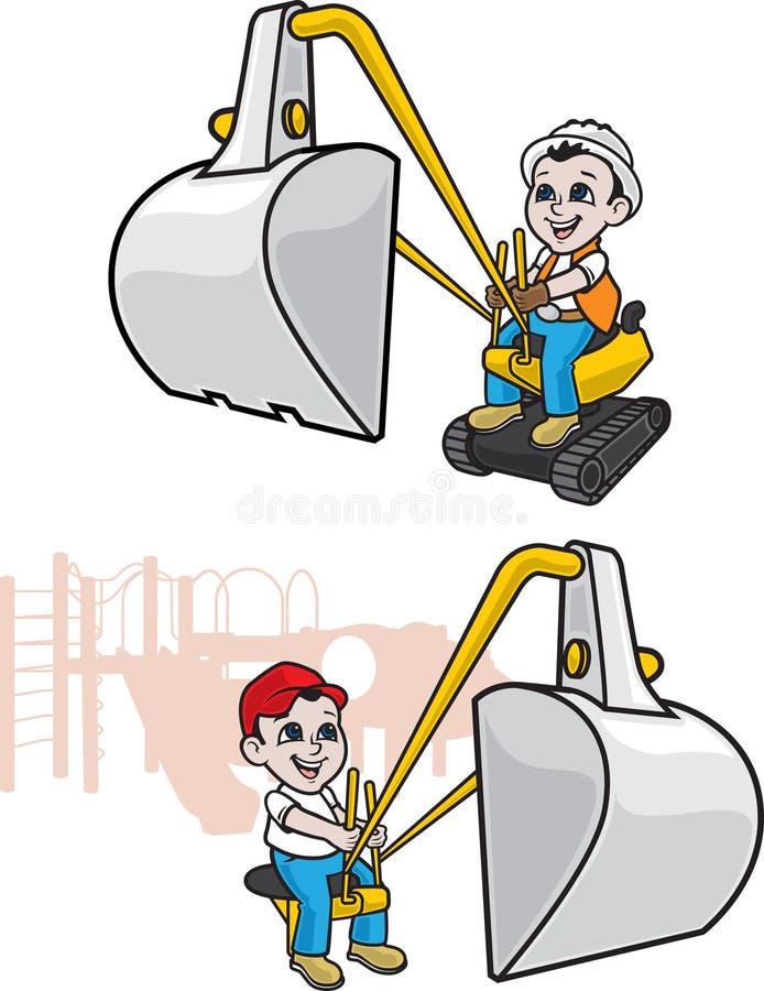Boy Digging Stock Illustrations – 196 Boy Digging Stock Illustrations ...