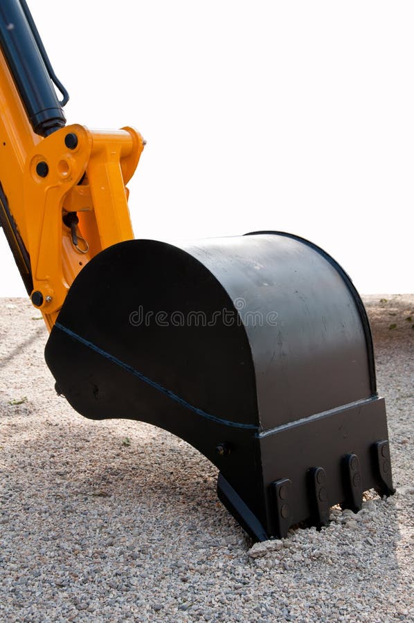 Excavator Bucket of Jcb Construction Site India Stock Image - Image of ...