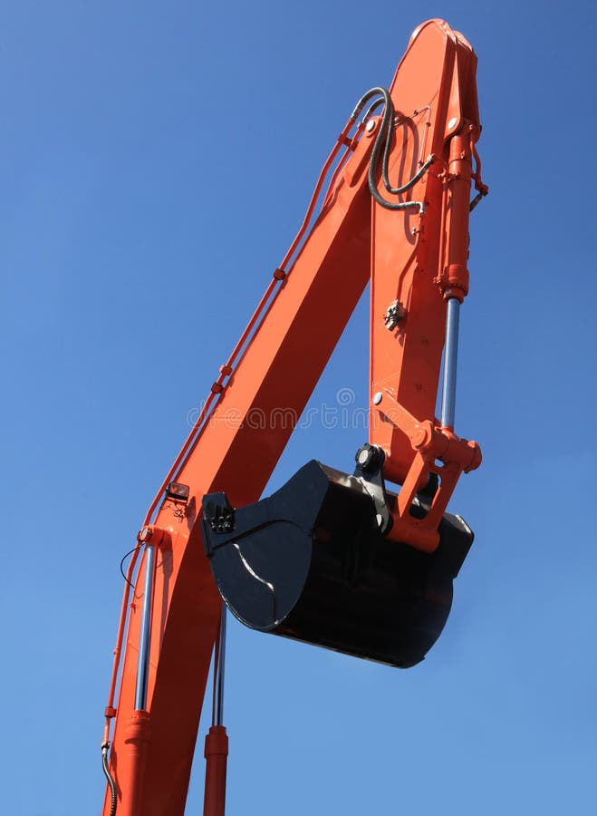 Excavator bucket stock image. Image of technology, bucket - 20329549