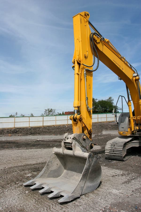 Excavator Bucket stock photo. Image of powerful, dirt - 3180144
