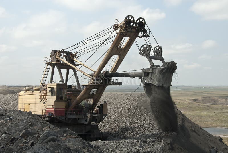 Coal loading stock photo. Image of technology, body, cast - 10800554