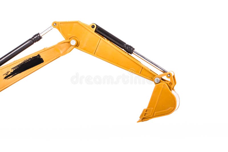 Excavator Detail on Soil stock photo. Image of ecology - 34867490