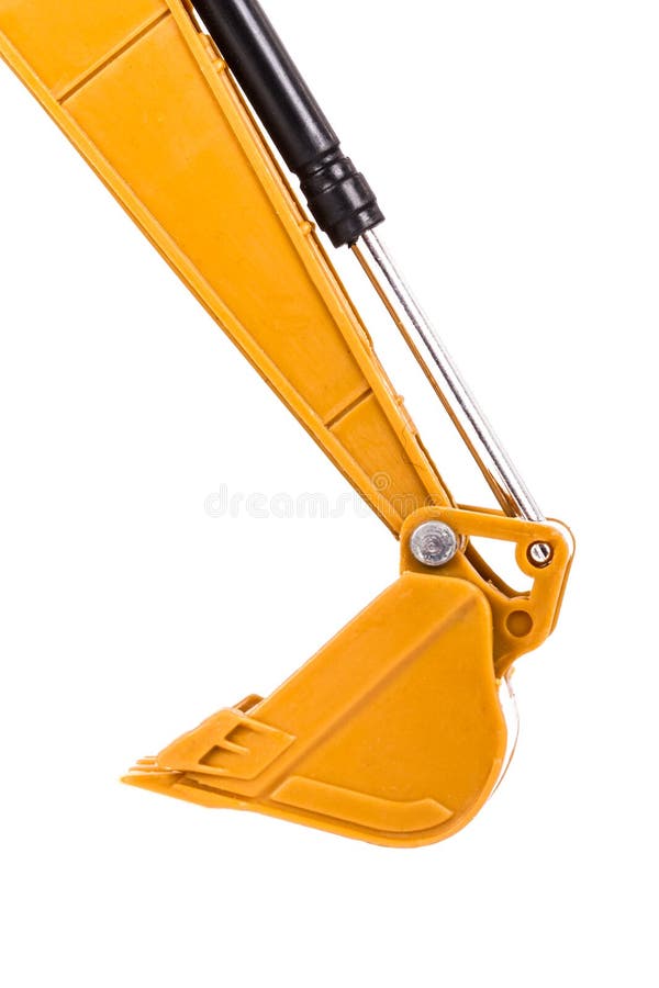 Excavator Detail on Soil stock photo. Image of ecology - 34867490