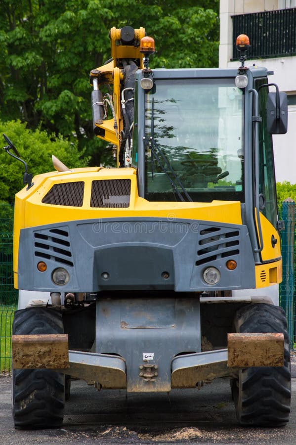 Excavator stock photo. Image of track, standing, digger - 53936962