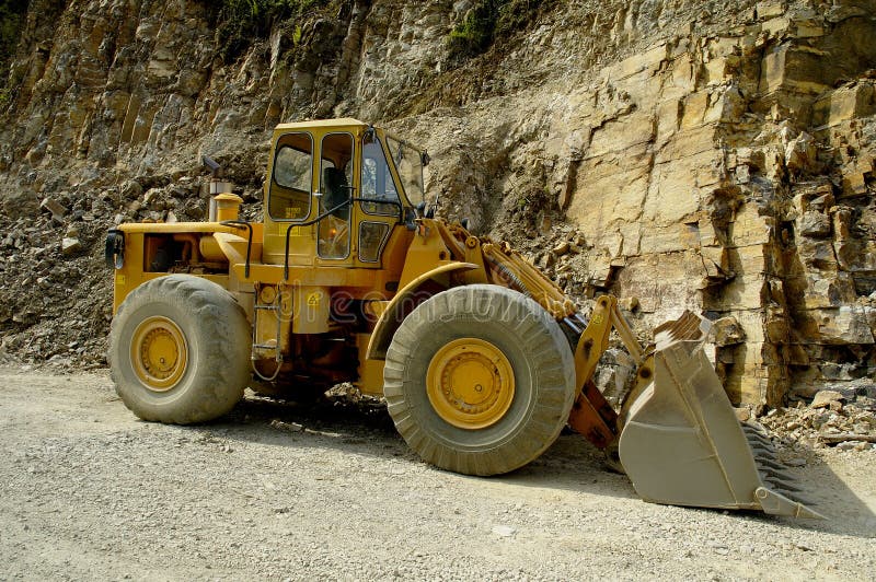 An excavator - digger stock image. Image of digger, excavate - 1853851